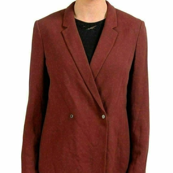 Hugo Boss | Jackets & Coats | Hugo Boss Jaftina Wool Burgundy Double ...
